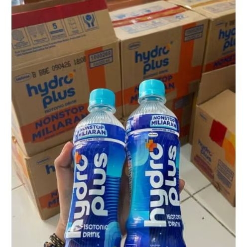 Jual hydro plus kemasan terbaru botol 350ml 10 dus | Shopee Indonesia