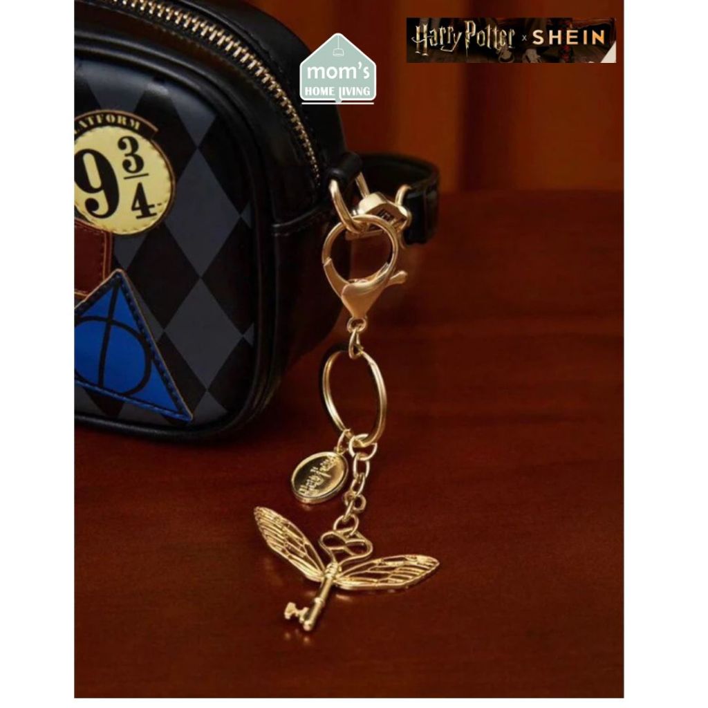 Jual EDISI SPECIAL HARRY POTTER X SHEIN Golden Keychain Bag Pendant ...