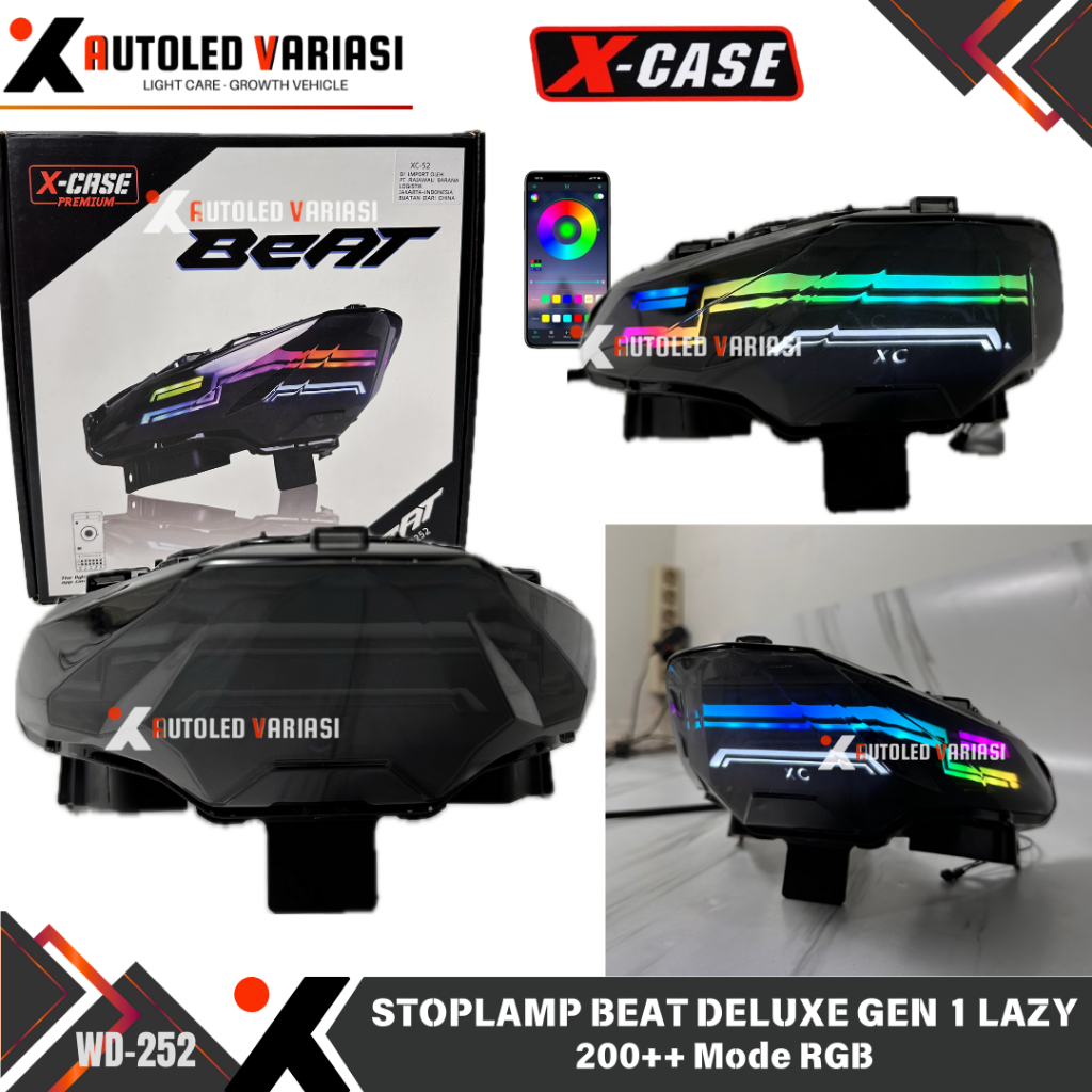 Jual Stoplamp Lazy Beat Deluxe RGB Gen 1 Tahun 2020-2023 Connect APP ...