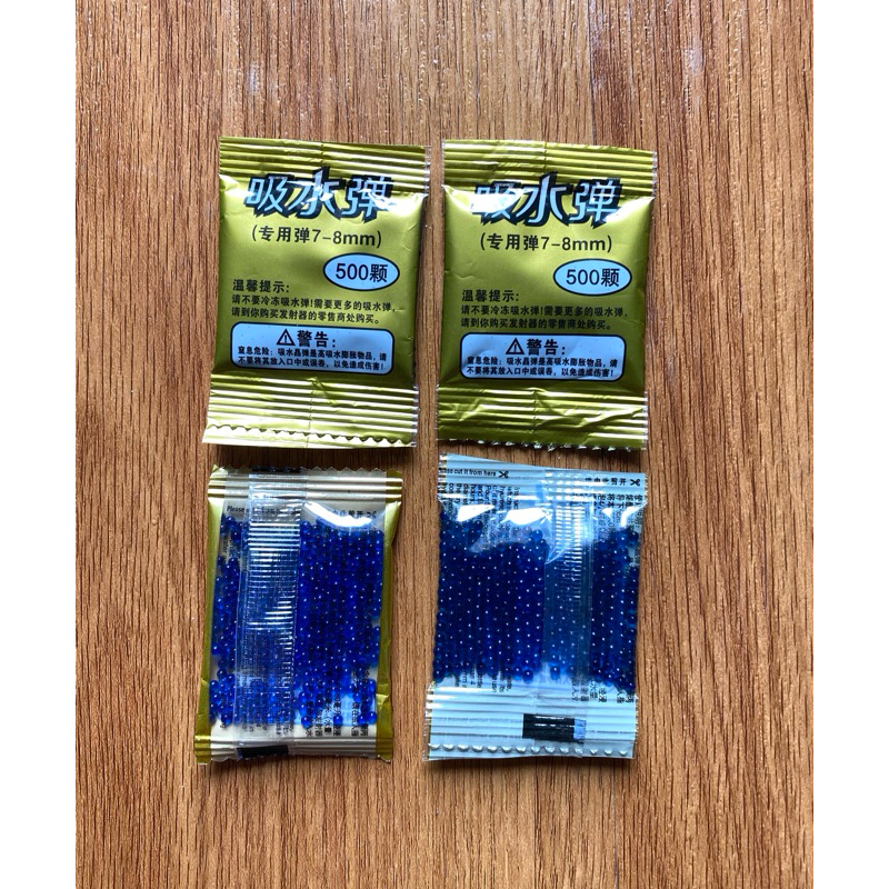 Jual Refill Sachet Peluru Water Gel Isi 500pcs Ukuran 7-8mm | Shopee ...