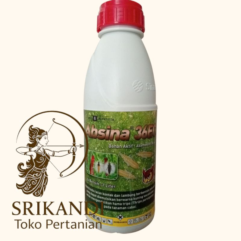 Jual Insektisida Absina 36ec 1 liter Abamektin 36ec Ampuh Atasi Hama ...
