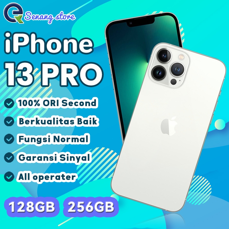 Jual iphone 13 Pro 128GB 256G Second Beaks fulset 3U green Barang asli LCD Original100% Unlocked ...