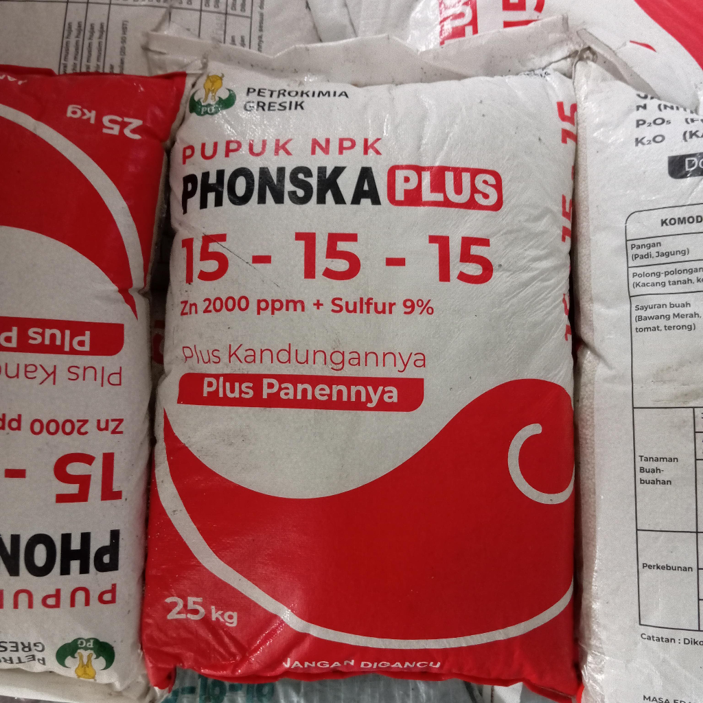 Jual Pupuk Phonska Plus 15-15-15 1 KG ( Kemasan Repack ) | Shopee Indonesia