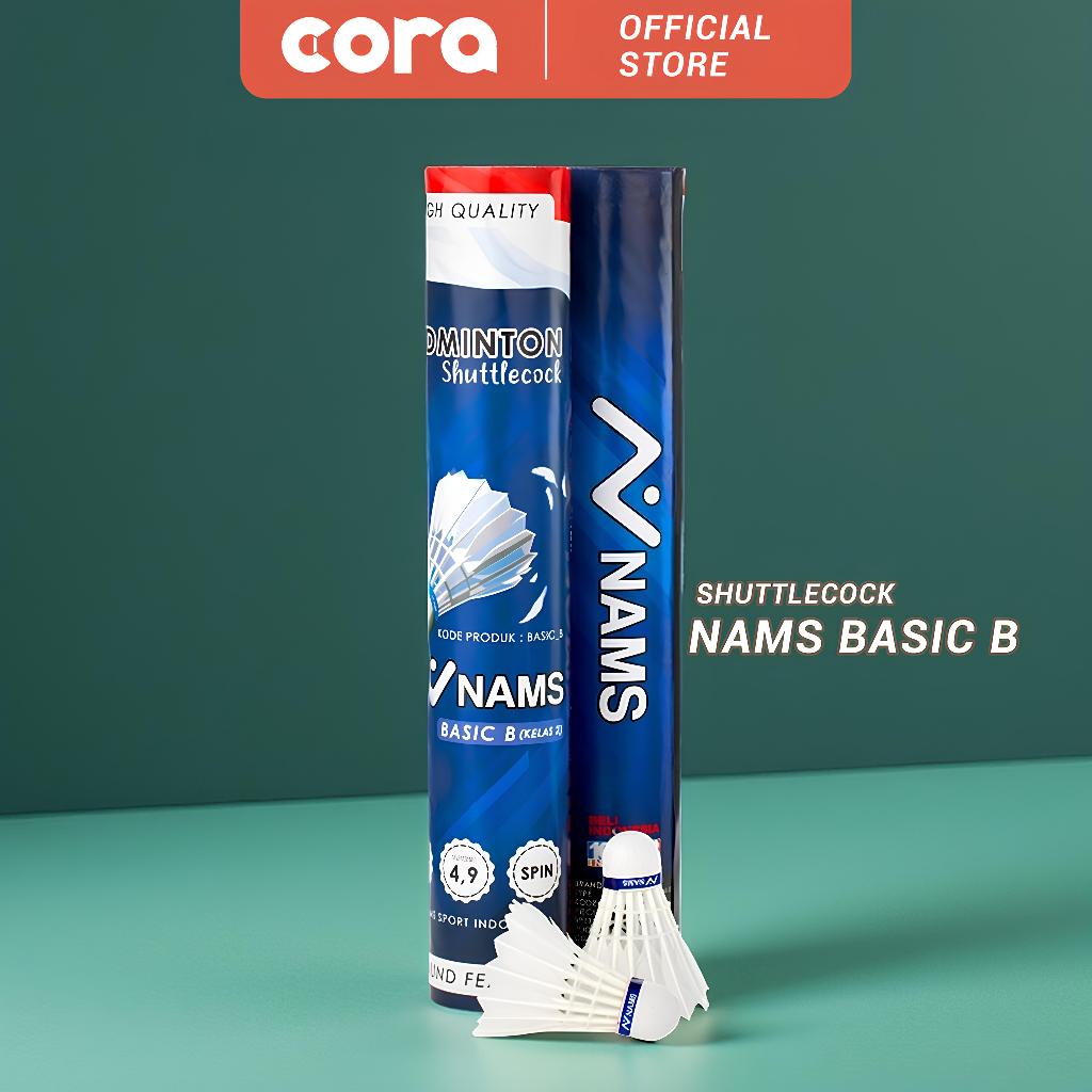Jual SHUTTLECOCK NAMS BASIC B BIRU 12PCS / KOK BADMINTON / BULUTANGKIS ...