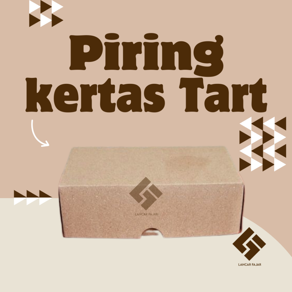 Jual [100 lembar] kerdus coklat / kerdus snack / dos nasi / [310 GSM ...