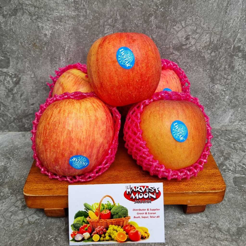 Jual HarvestMoon Apel Fuji RRC Per Kg | Shopee Indonesia