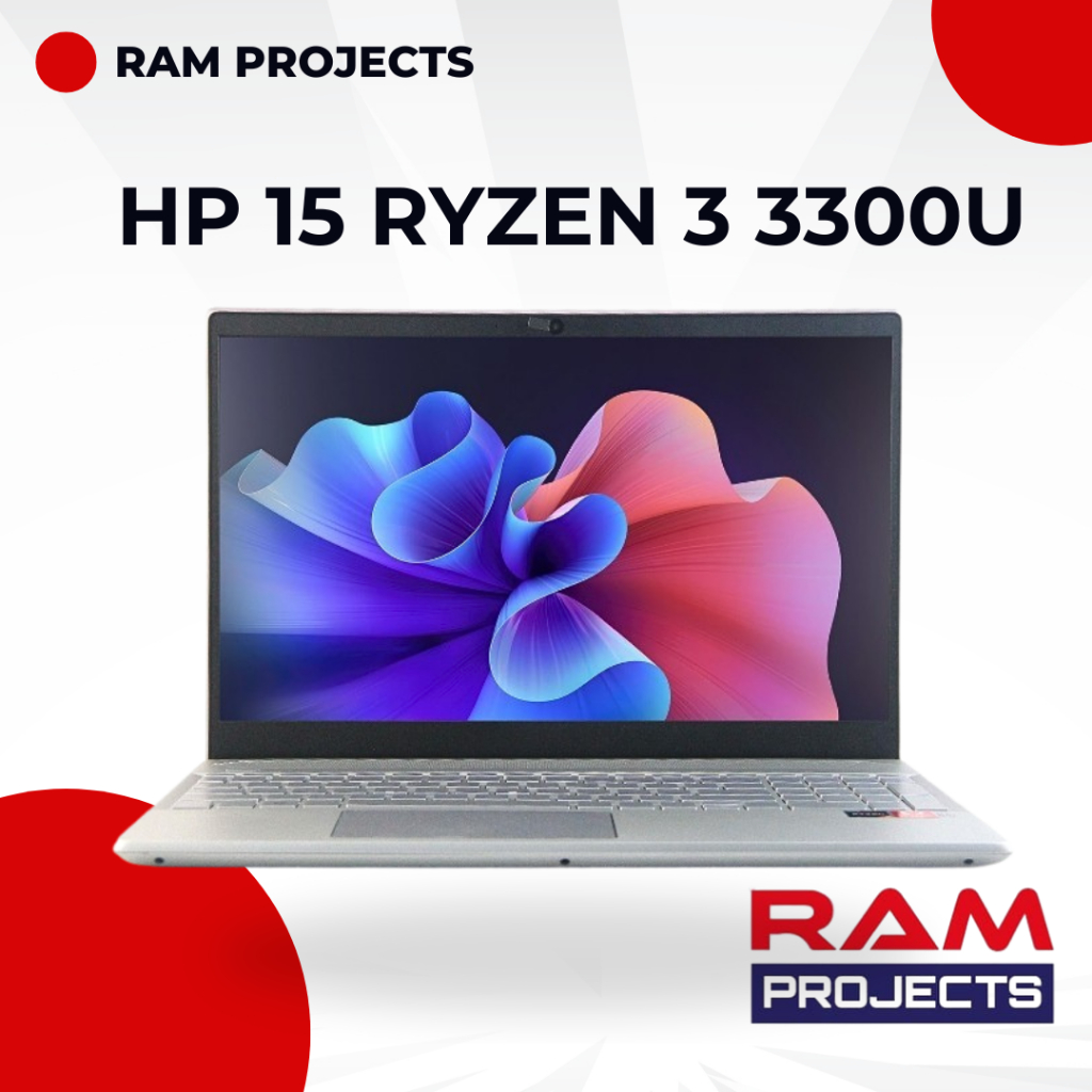 Jual LAPTOP MURAH HP 15 Ryzen 3 3300U Memori 8 GB SSD 512 GB Win 10 ...