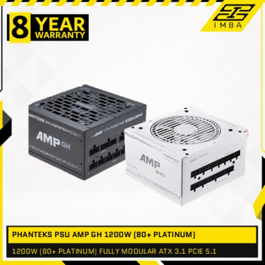 Jual PHANTEKS PSU POWER SUPPLY AMP GH 1200W (80+ PLATINUM) FULLY ...