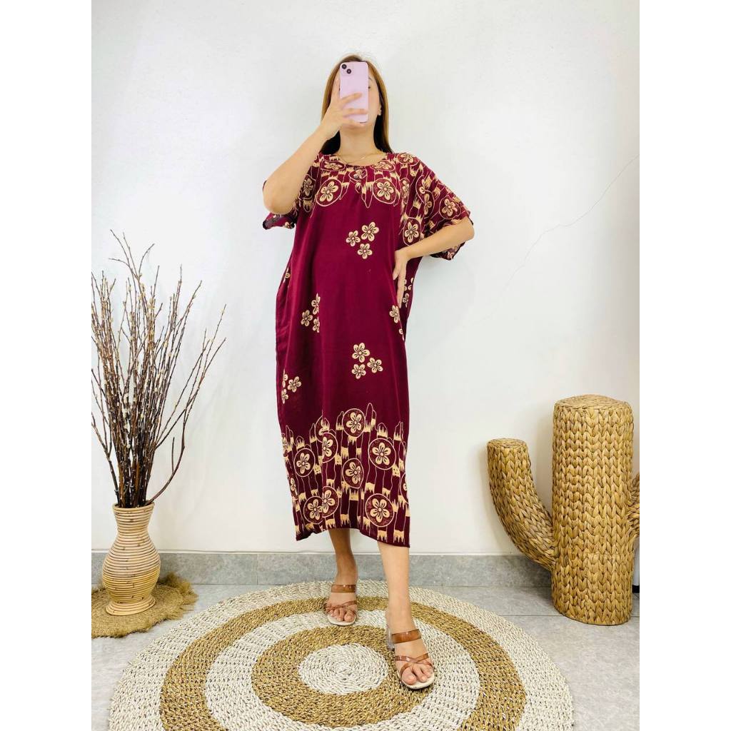 Jual Batik Benang Raja Daster Jumbo Cabutan | Shopee Indonesia