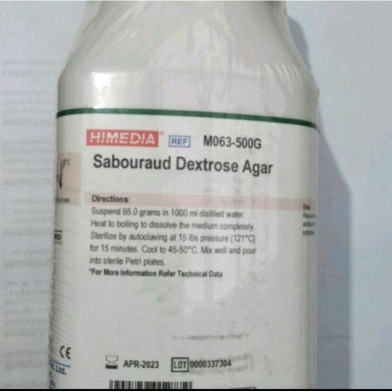 Jual Sabouraud Dextrose Agar, Himedia 50 gram | Shopee Indonesia