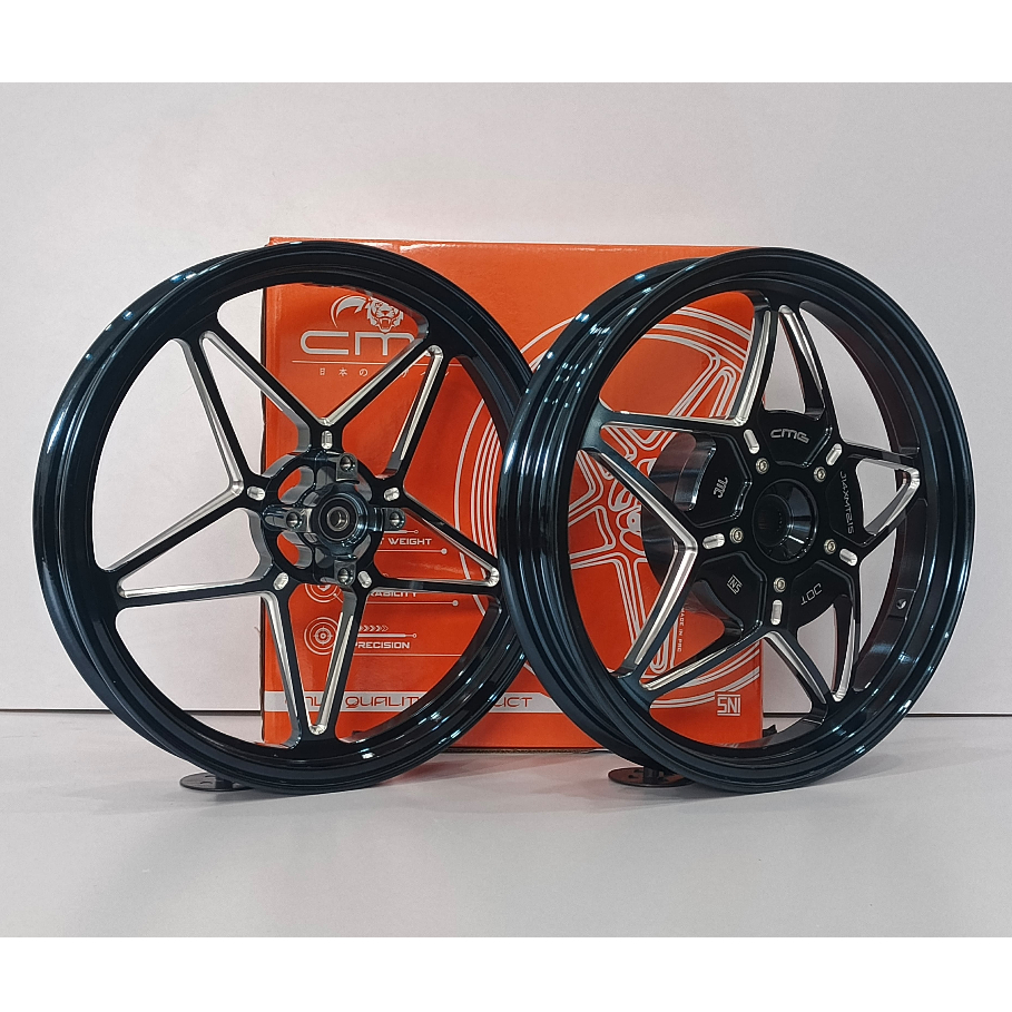 Jual VELG CMG BINTANG LANGIT VSPEED X1 CNC RING 14 x 185 / 215 PALANG 5 ...
