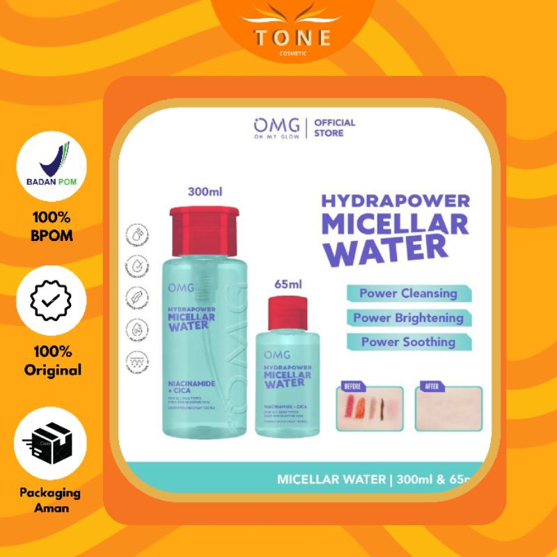 Jual OMG Oh My Glam - [ New Product] Hydra Power Micellar Water | 65ml ...