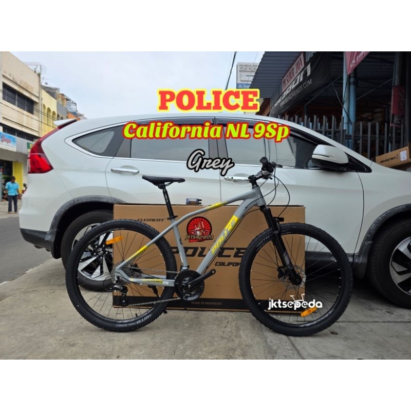 Jual Sepeda MTB POLICE CALIFORNIA 9sp NL | Shopee Indonesia