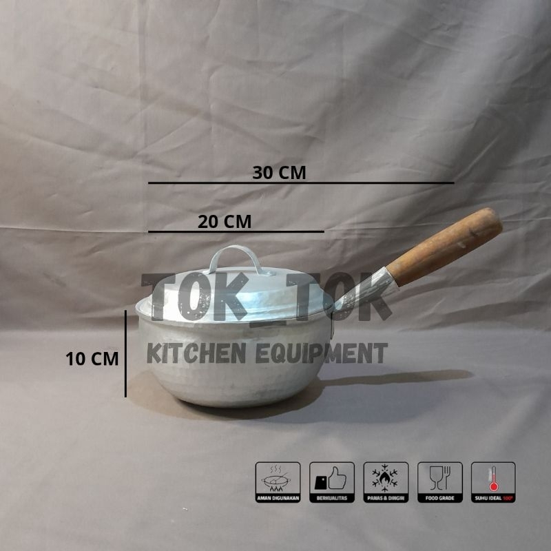 Jual Panci Susu Panci Mie Panci Rebus Panci Serbaguna 20CM + Tutup ...