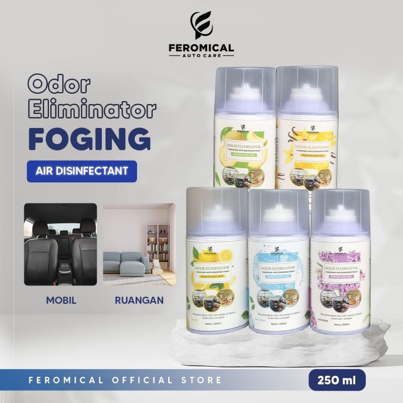 Jual Feromical Odor Eliminator Fogging Mobil Penghilang Bau Disinfektan ...