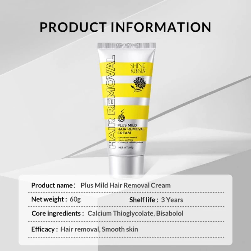 Jual Shine Russia + PERONTOK BULU - Sunflower Hair Removal Cream - Krim ...