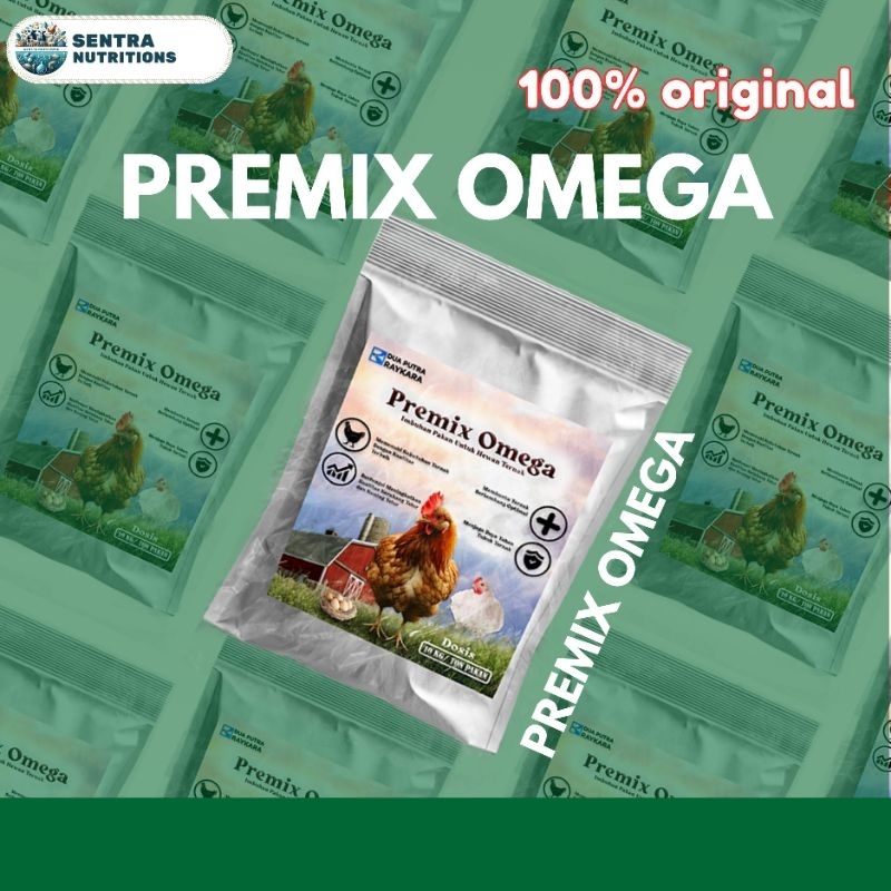 Jual Premix Omega 1Kg ~Membuat Kuning Telur Lebih Merah dan Kerabang ...