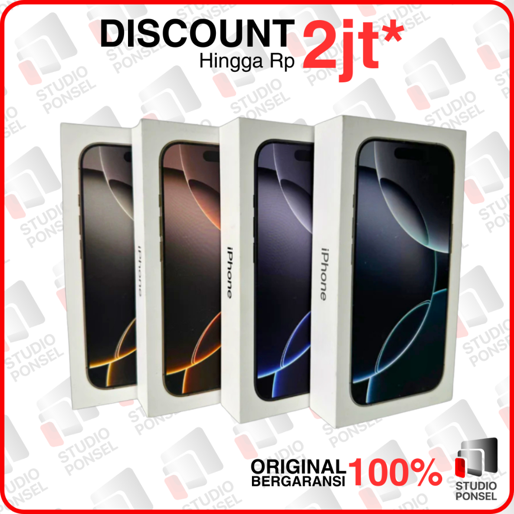 Jual HP IP 16 Pro Max 256GB 512GB 1TB New Garansi Resmi | Shopee Indonesia