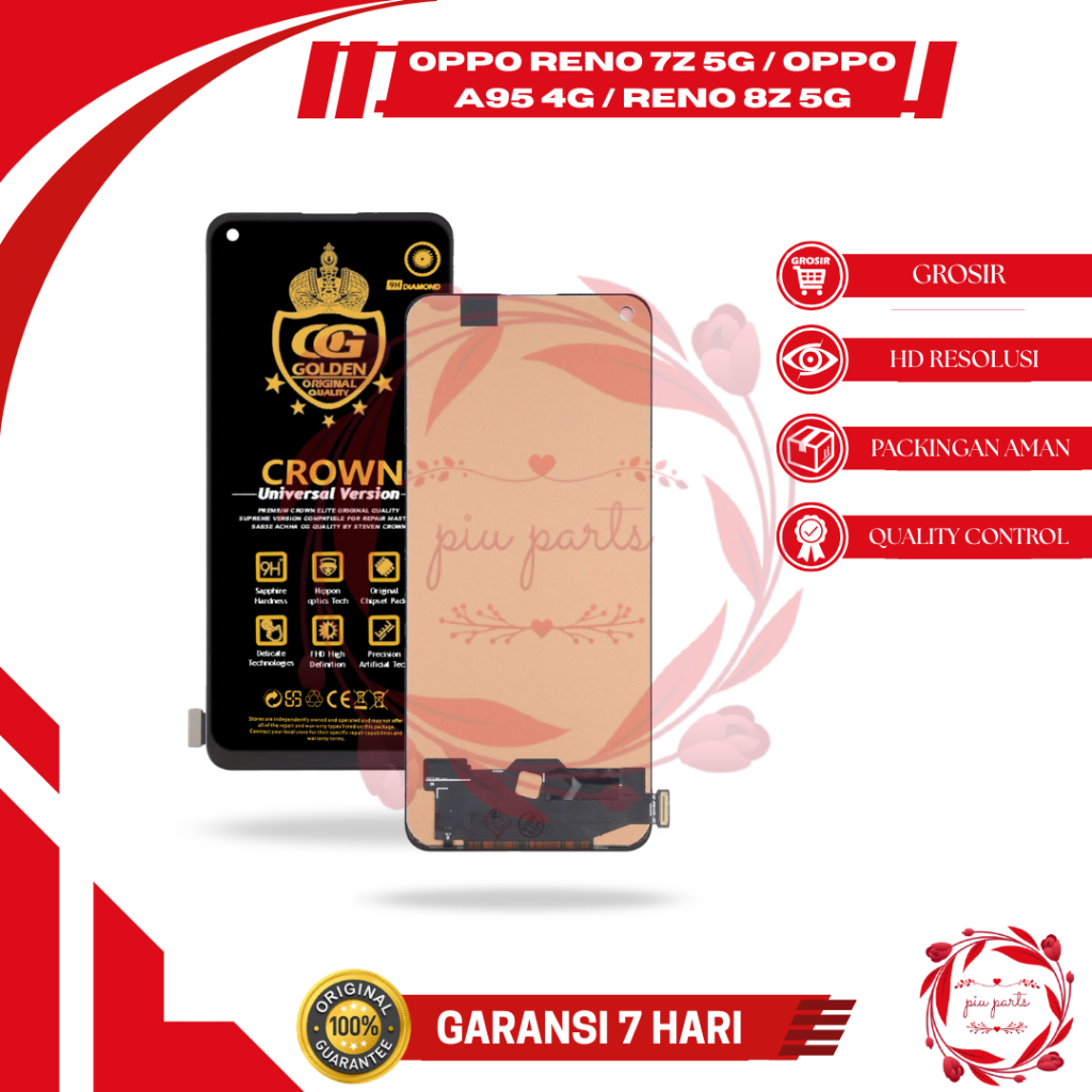 Jual LCD OPPO A95 4G / RENO 7Z 5G / RENO 8Z 5G TOUCHSCREEN FULLSET COMPLETE ORIGINAL | Shopee ...