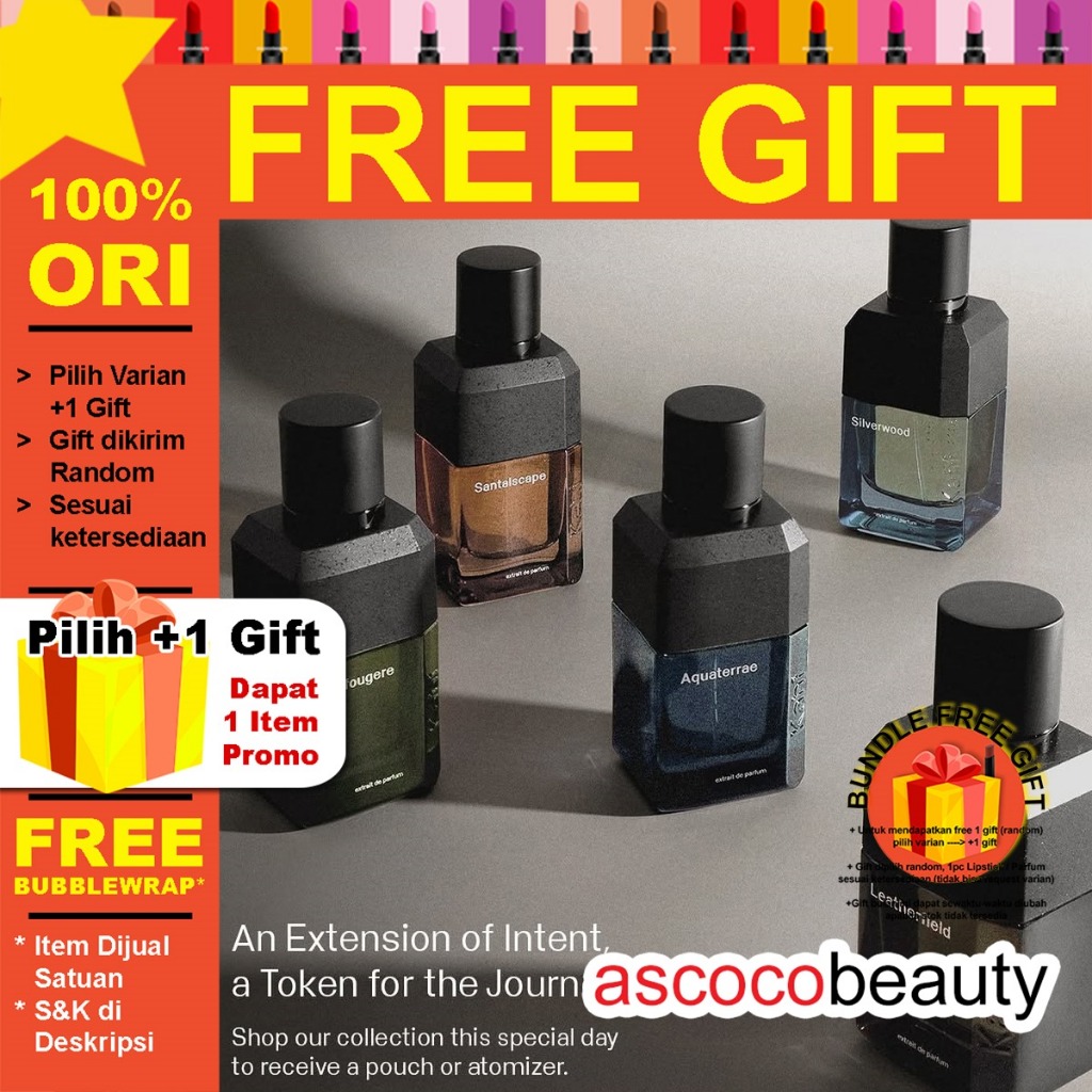 Jual KAHF EXTRAIT de Parfum 50 ml Oracle Aquaterrae Santalscape Pria Wangi EDT 35 ml ...