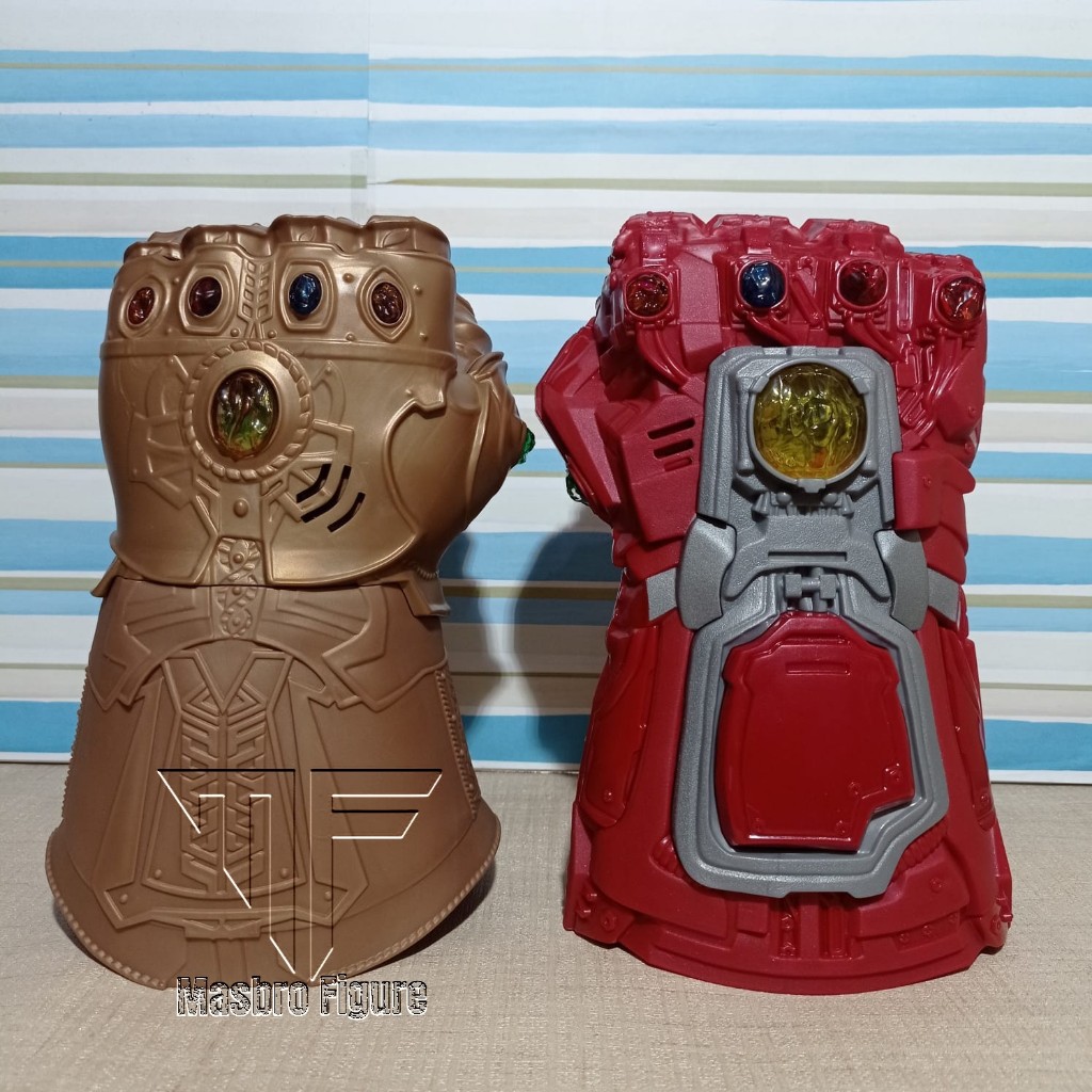 Jual Marvel Avengers THANOS Infinity Electronic Gauntlet Mainan Tangan ...