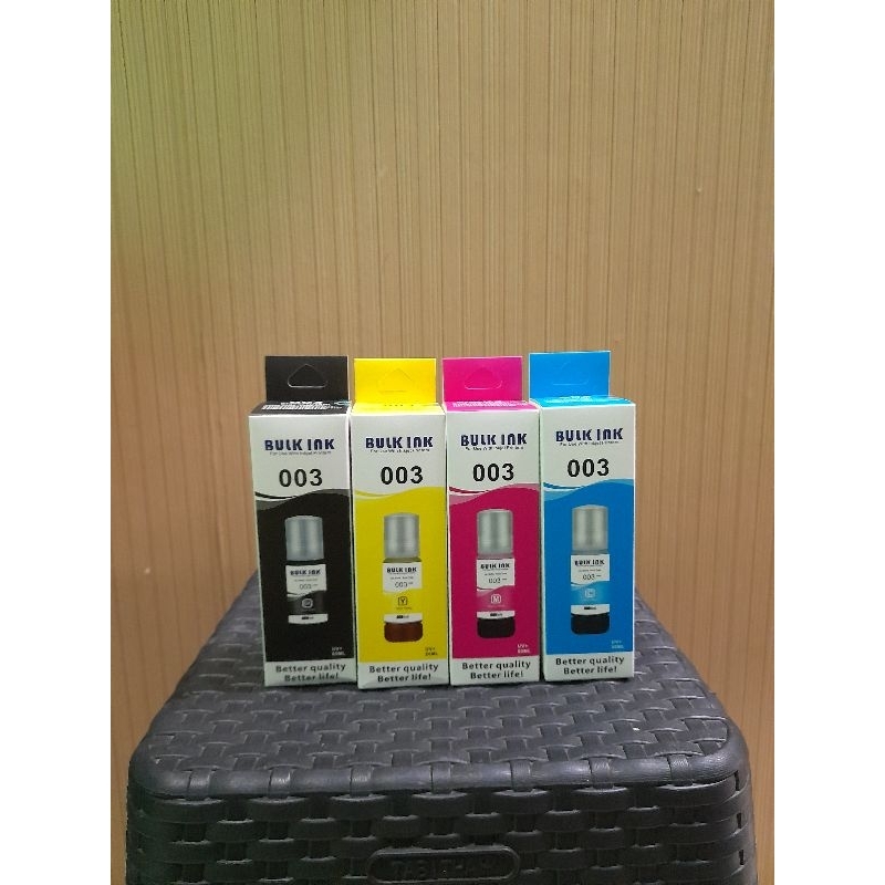 Jual Tinta bulk ink bulkink 003 epson | Shopee Indonesia