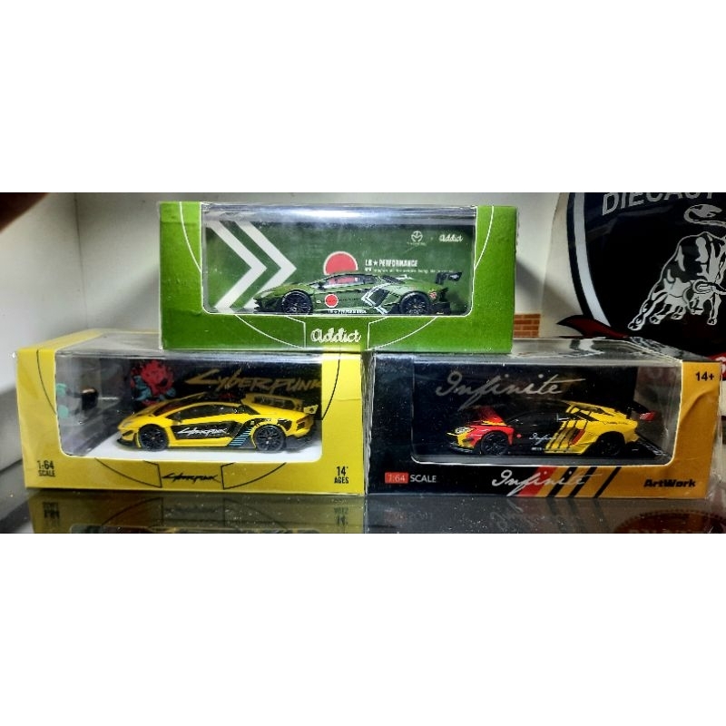 Jual TIME MICRO MODEL LAMBORGHINI AVENTADOR ADDICT INFINITE CYBER PUNK ...