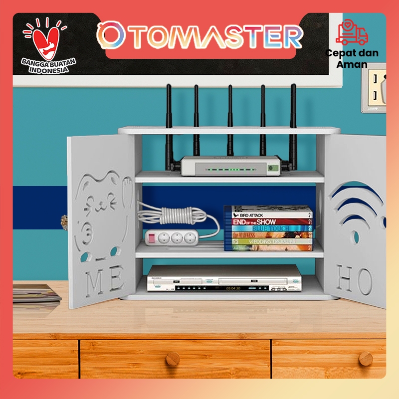 Jual TOMASTER Rak Serbaguna/Rak 2 dan 3 Susun 2 Pintu/RAK TV BOX/RAK ...
