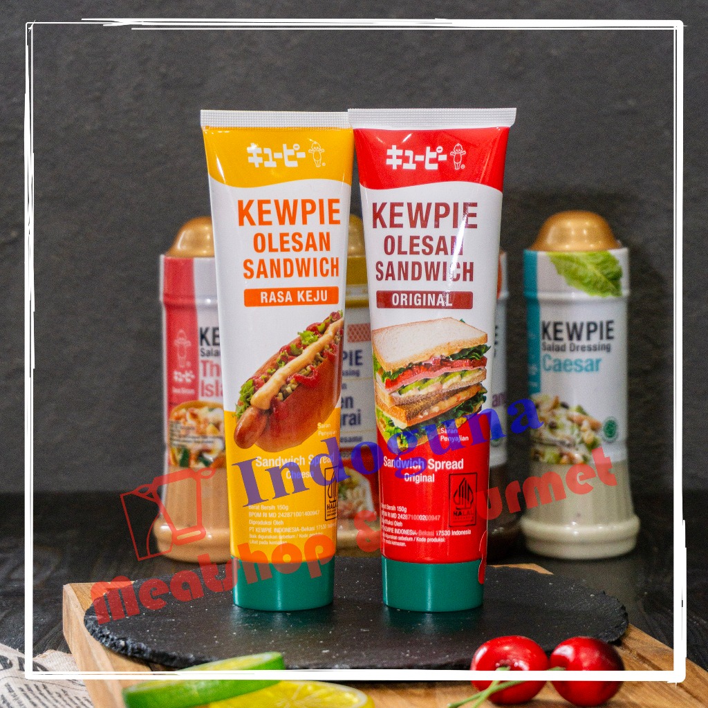 Jual Kewpie Olesan Sandwich Spread Original dan Cheese 150gr | Shopee ...