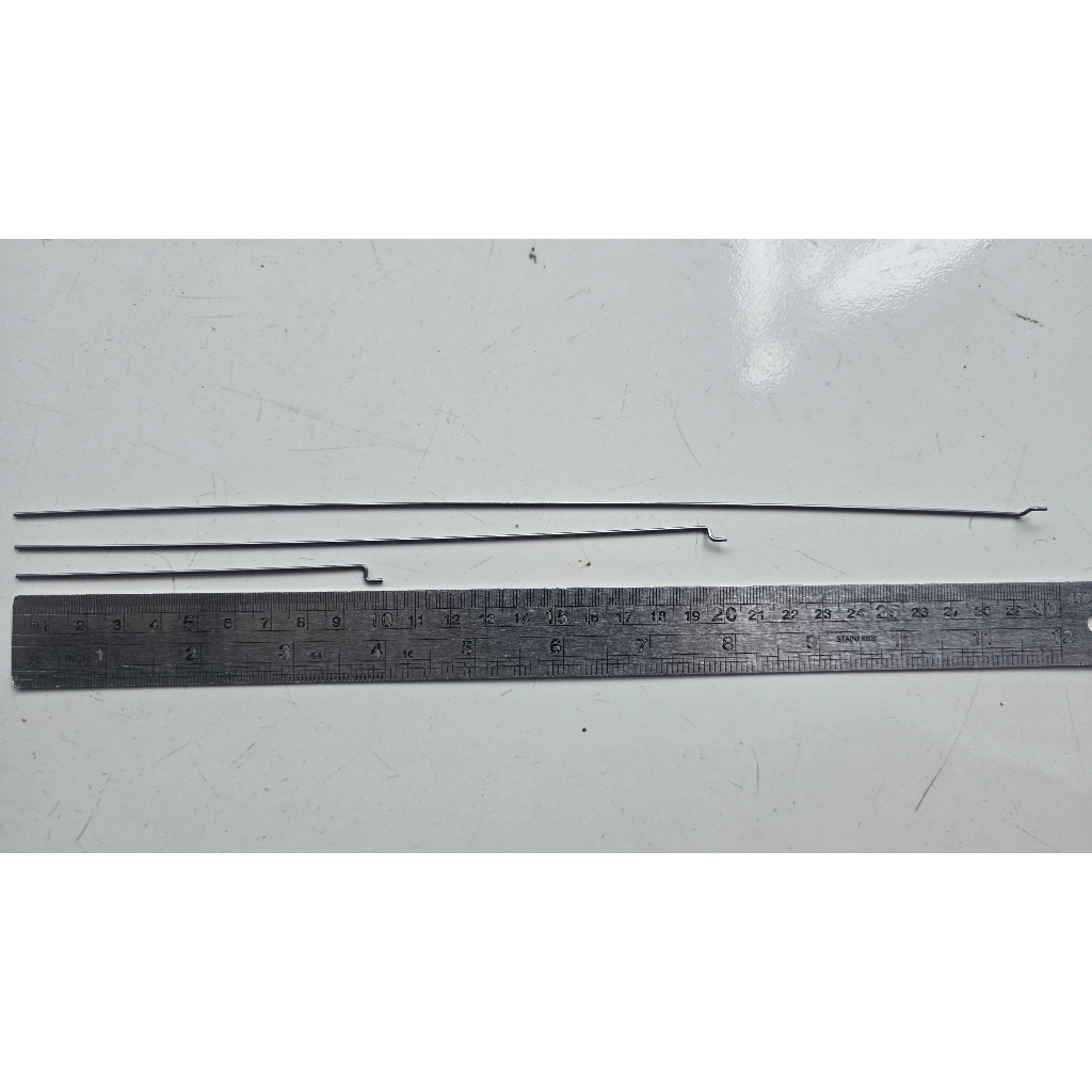 Jual Kawat Push rod steel wire pull Kawat pushrod 1.2MM 1.2 10CM 20CM ...