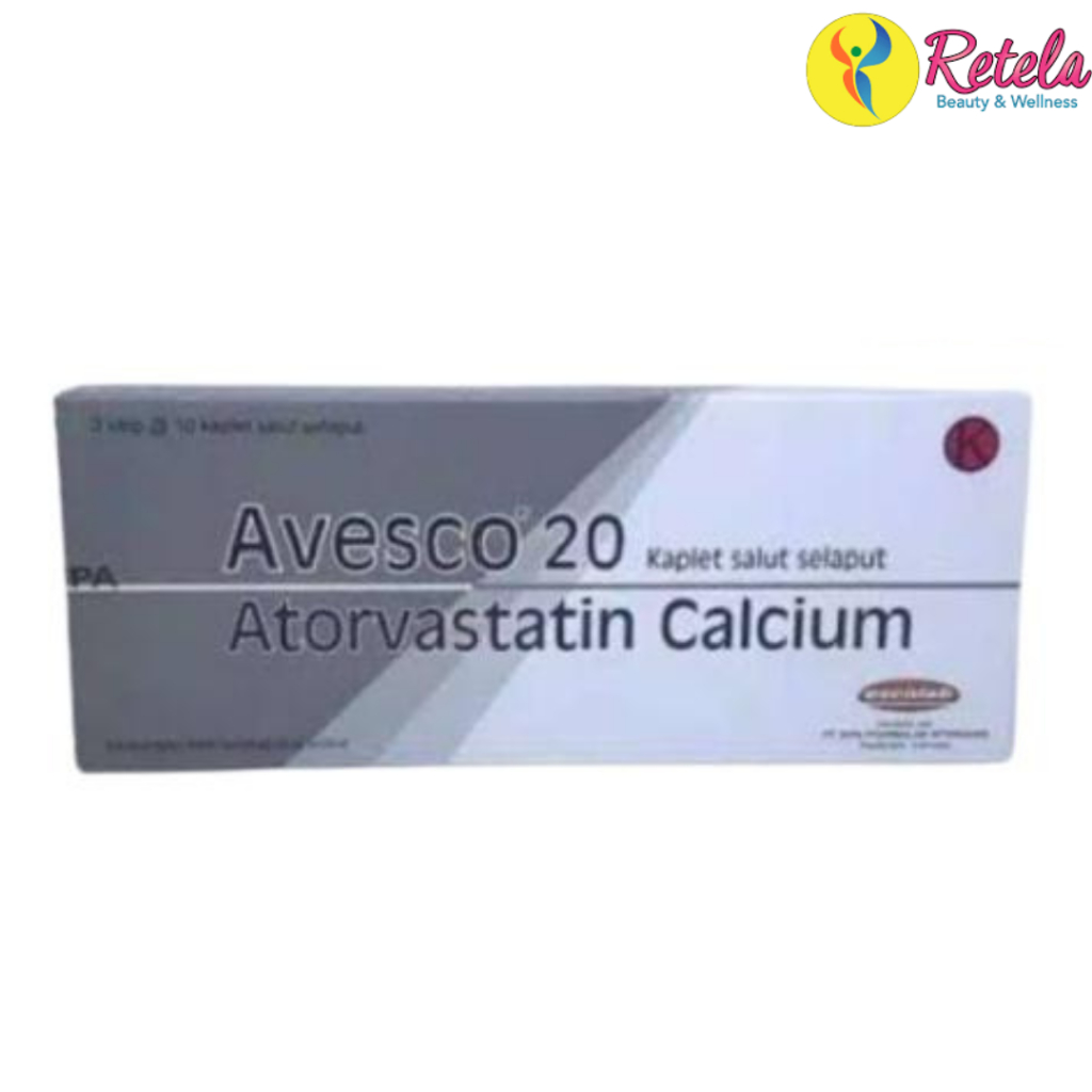 Jual AVESCO 20MG 1 BOX 3 STRIP 30 KAPLET | Shopee Indonesia