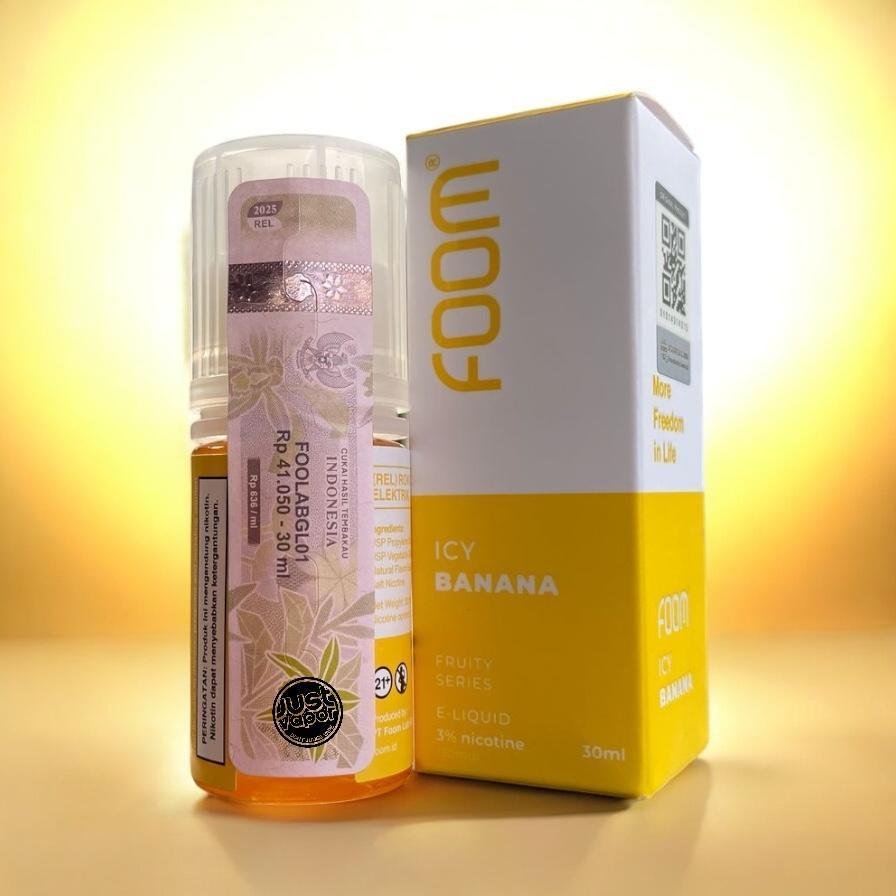 Jual [SALT] FOOM ICY BANANA 30ML BY FOOM - PISANG RAKYAT LIQUID SALTNIC ...