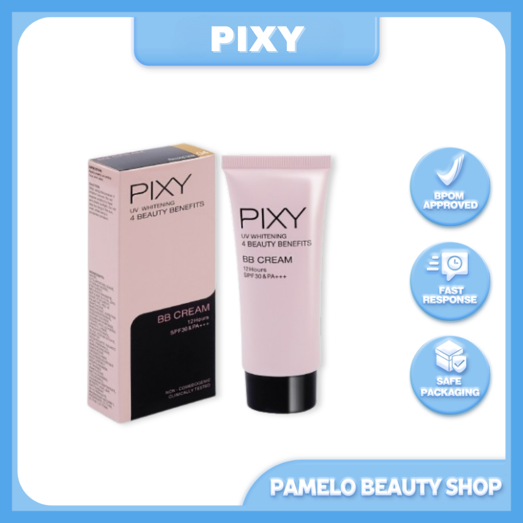 Jual ️ Pamelo ️ PIXY UV Whitening BB Cream 4 Beauty Benefits SPF30 PA+++ | Shopee Indonesia