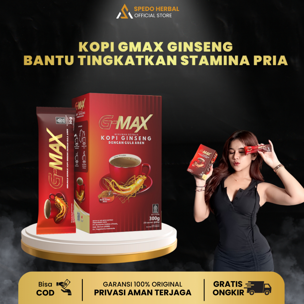 Jual Kopi G-max Ginseng Original BPOM Halal | Kopi Ginseng Dengan Gula ...