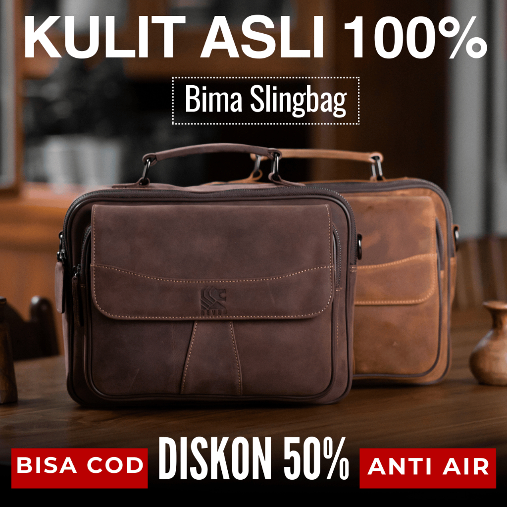 Jual Win Leather - Bima Bag Tas Kerja Pria Kulit Asli Premium Briefcase ...