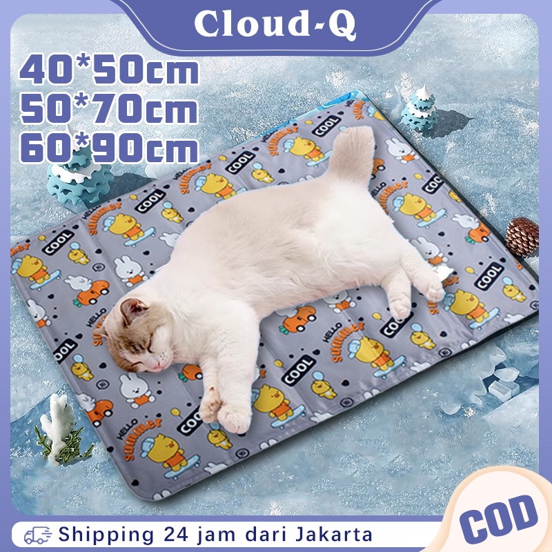 Jual Cooling Pet Mat - Kasur Kucing Anjing Dingin - Bisa Dicuci Tanpa ...