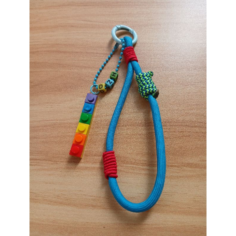 Jual strap phone / bag charm lego custom nama | Shopee Indonesia