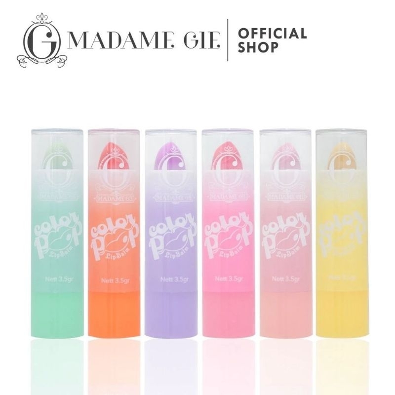 Jual madame gie color pop lip balm | Shopee Indonesia