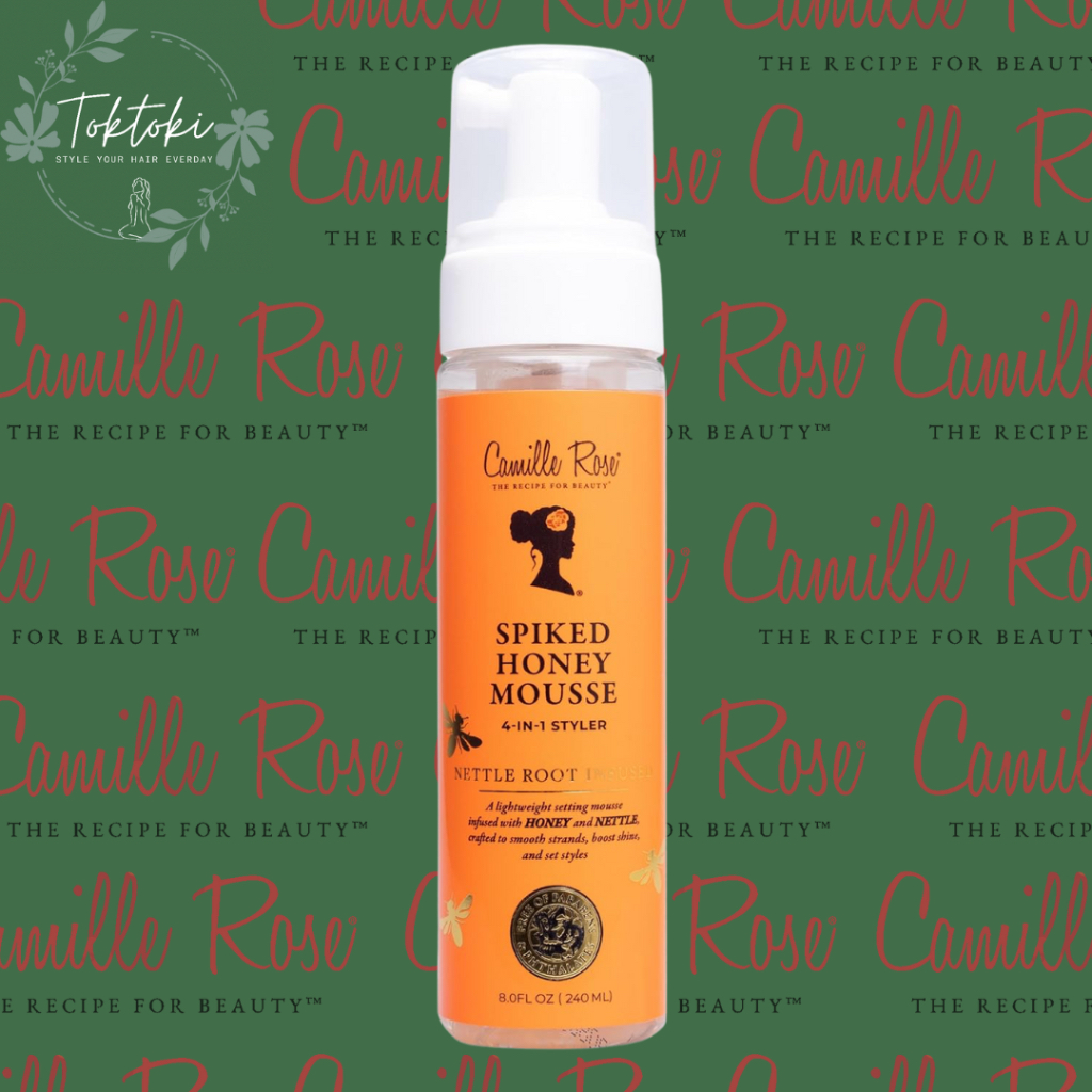 Jual Camille Rose Spiked Honey Mousse, 4-in-1 Hair Styler with Nettle ...