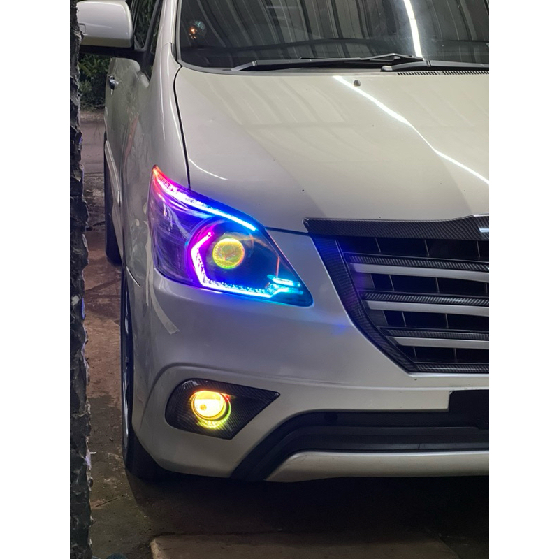 Jual SLIMFRAME INNOVA GRAND BARONG 2KD HEXA SLIM FRAME ALIS AKRILIK RGB ...