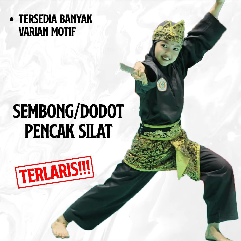 Jual Sembong Silat/dodot silat/kain samping PREMIUM seni pencak silat ...