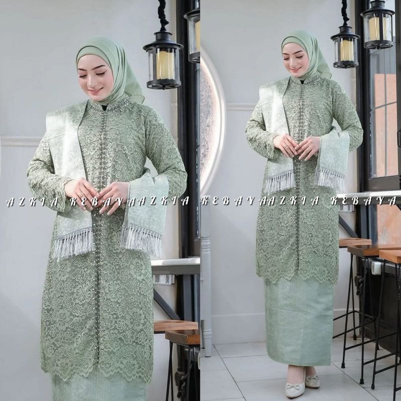 Jual Setelan kebaya Rok Songket - Kebaya Modern - Set Kebaya Wisuda - Kebaya Pesta - Kebaya ...