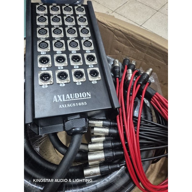 Jual Kabel Snake AXL 16850 50 Meter Original Cable 16 In 8 Out 50m ...