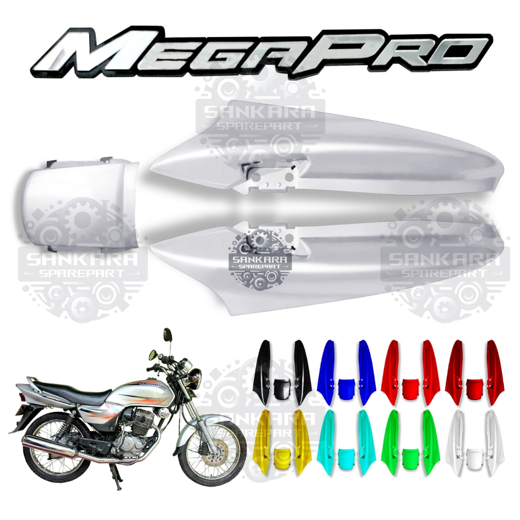 Jual Cover Bodi Belakang Honda Mega Pro Lama Body Megapro Hiu Kwalitas ...