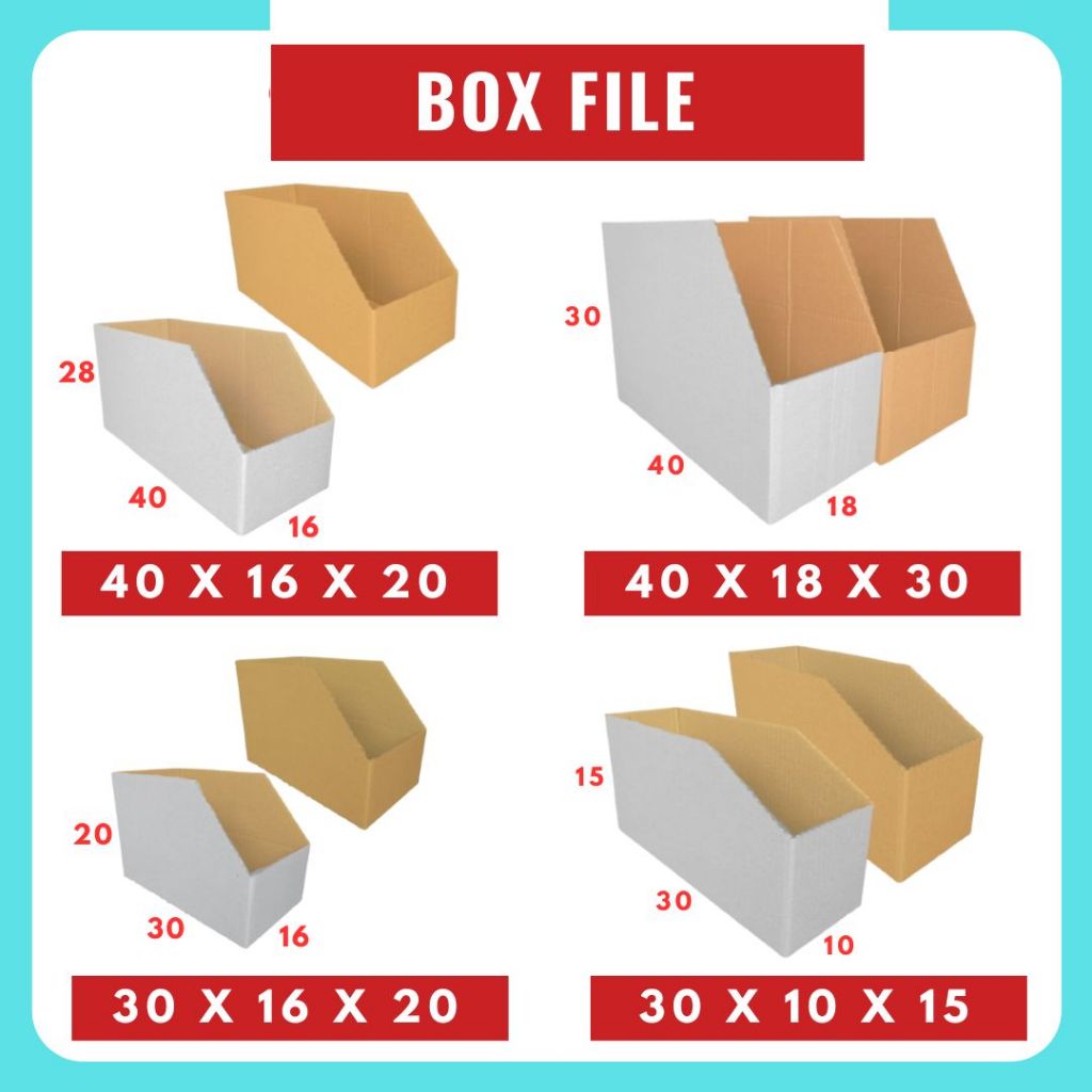 Jual Box File 40x18x30 / 40x16x20 / 30x16x20 / 22x12x30 / 30x10x15 ...