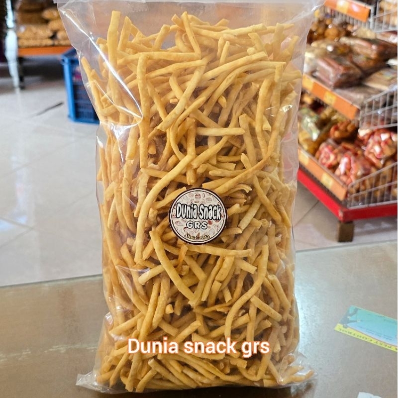 Jual Stik Bawang 1Kg DSG Rasa Asin Gurih / Stik Pangsit Enak Asin Gurih ...