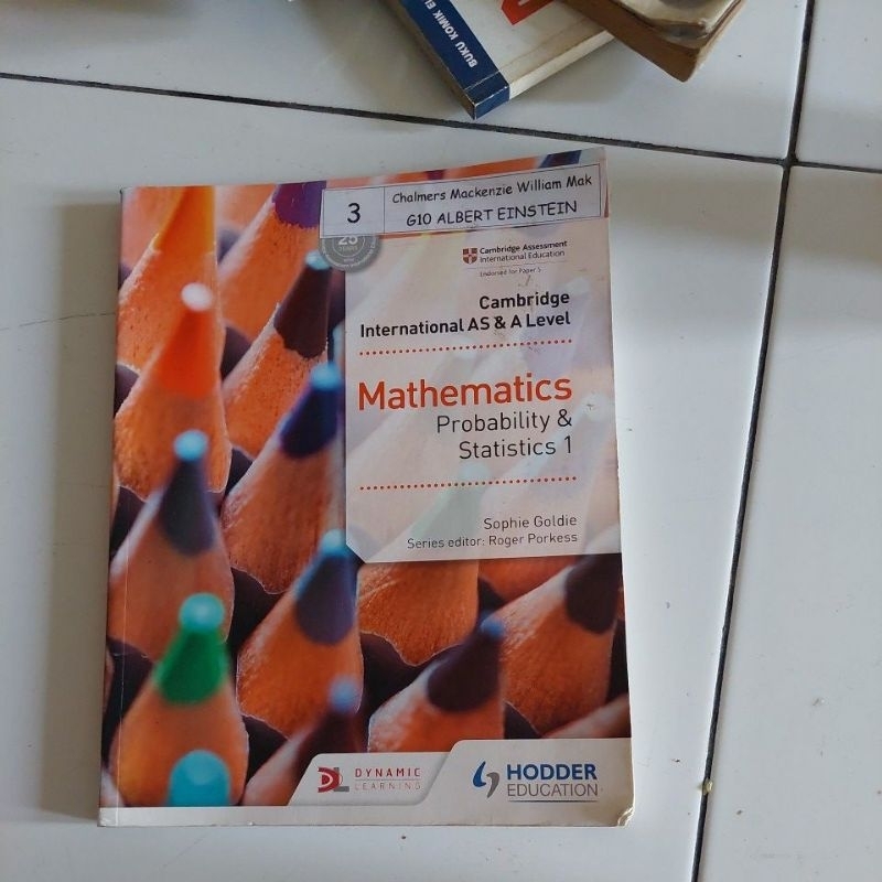 Jual CAMBRIDGE INTERNATIONAL AS & A LEVEL MATHEMATICS PROBABILITY ...