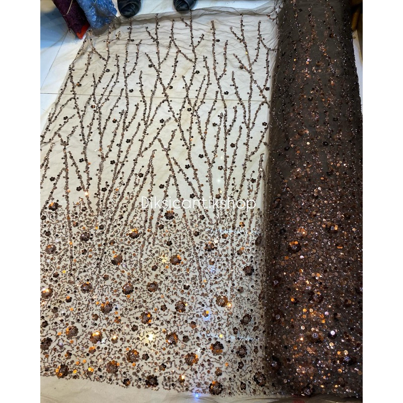 Jual [13] Tile Payet Squin (Harga per 0,5m) | Shopee Indonesia