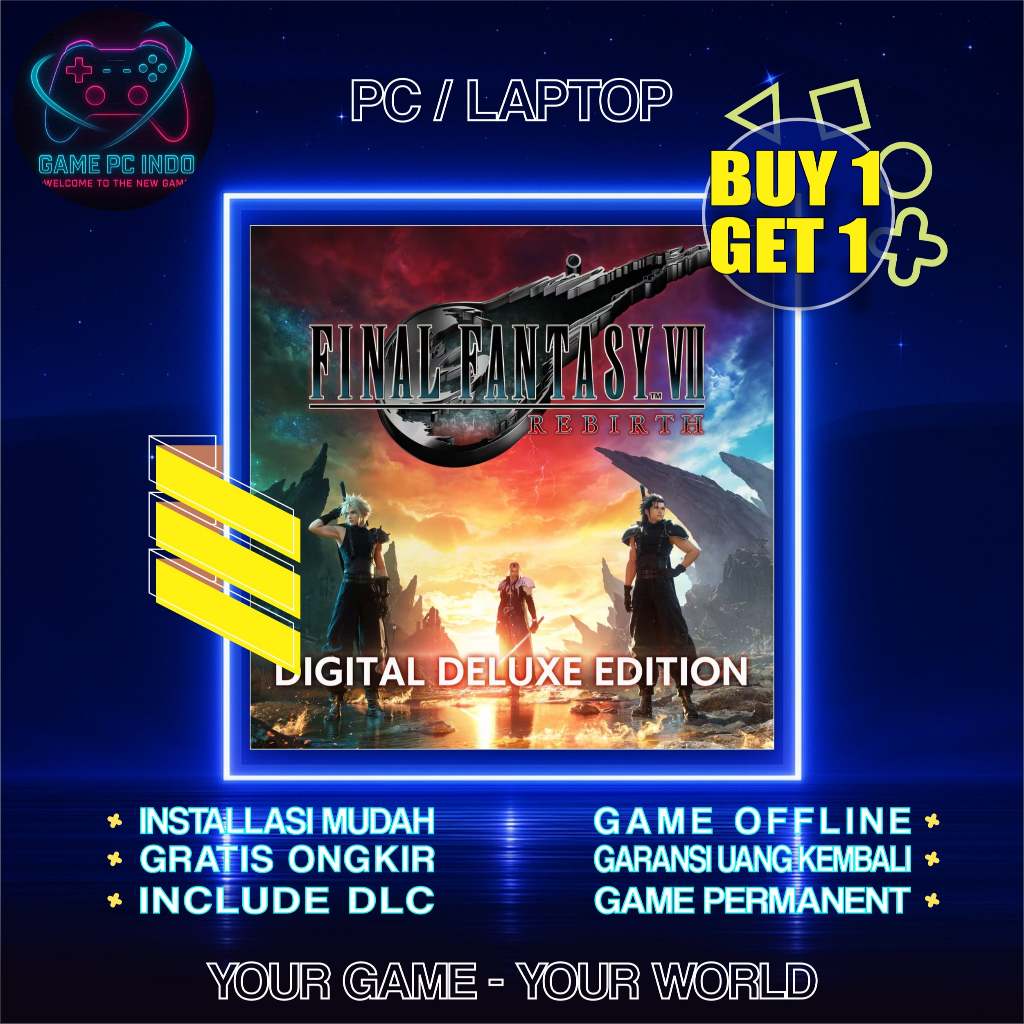 Jual FINAL FANTASY VII REMAKE PC / GAME FINAL FANTASY VII REMAKE PC ...
