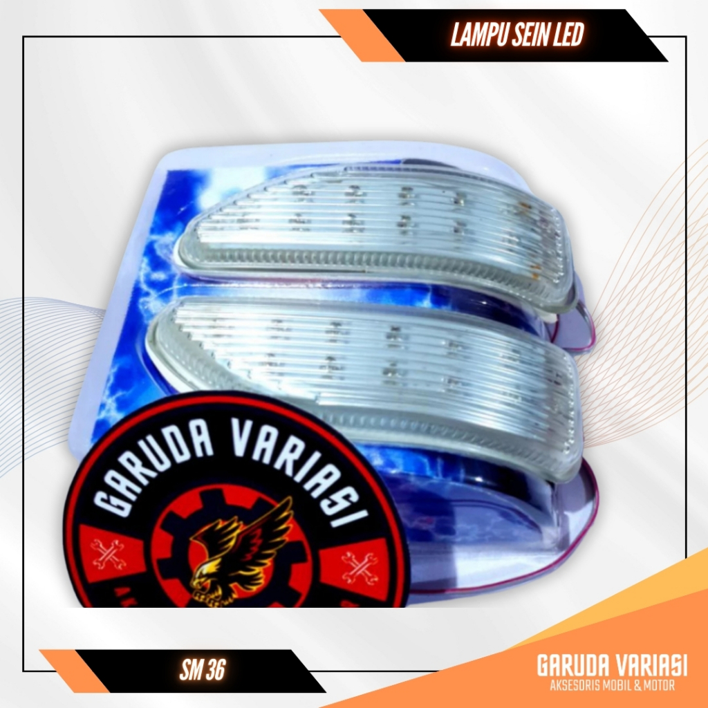 Jual Lampu Sein LED Warna Kuning Lampu Spion SM 36 Mobil | Shopee Indonesia